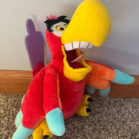 Disney | Toys | Disney Aladdin Iago Plush Doll | Poshmark